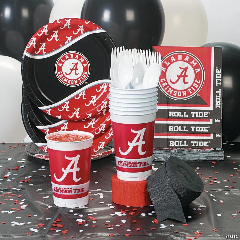 Alabama Crimson Tide Tailgate & Party Supplies | OrientalTrading.com ...