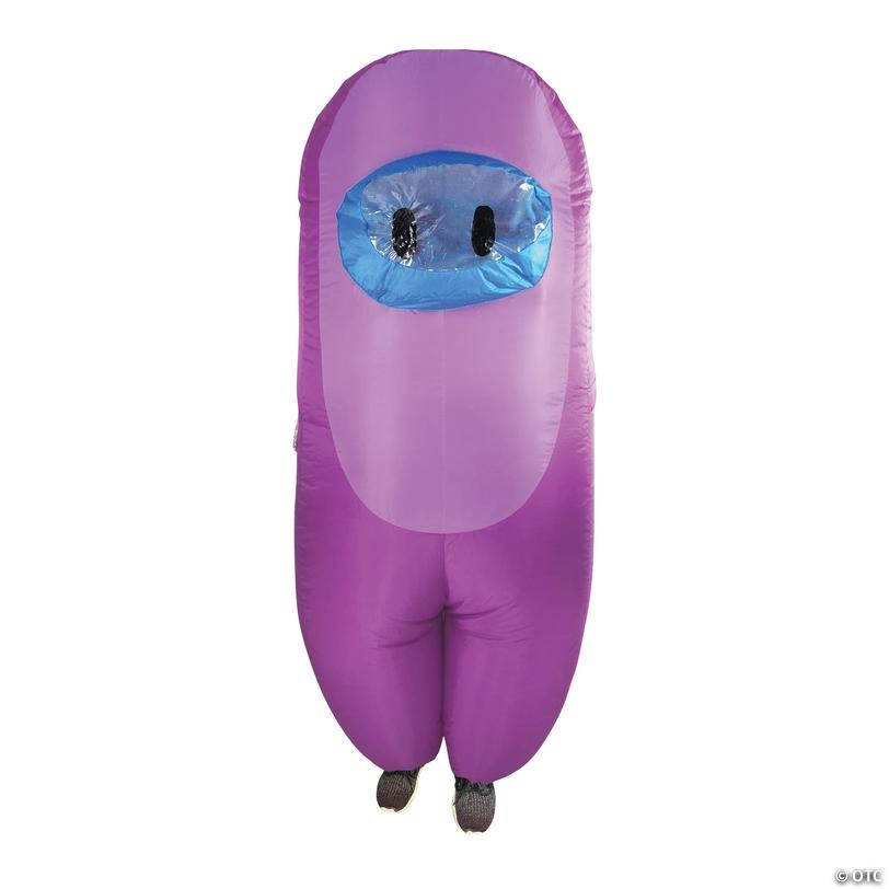 Kids Purple Inflatable Crewmate Killer Costume | Oriental Trading