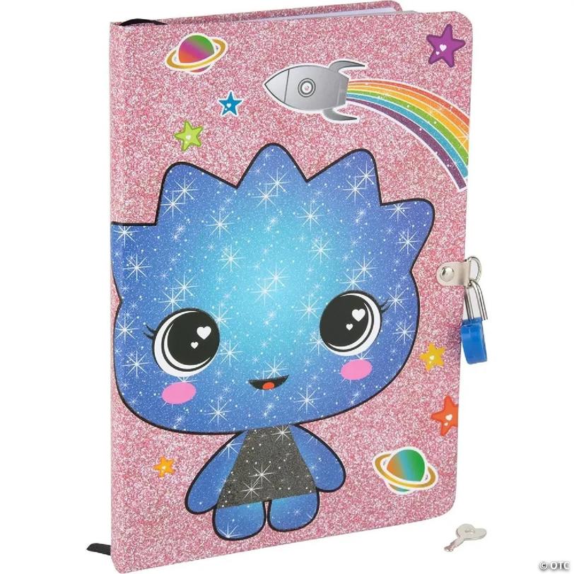 Seven20 Diary for Kids with Lock and Key, 160 Pages - Sparkly Cute ...