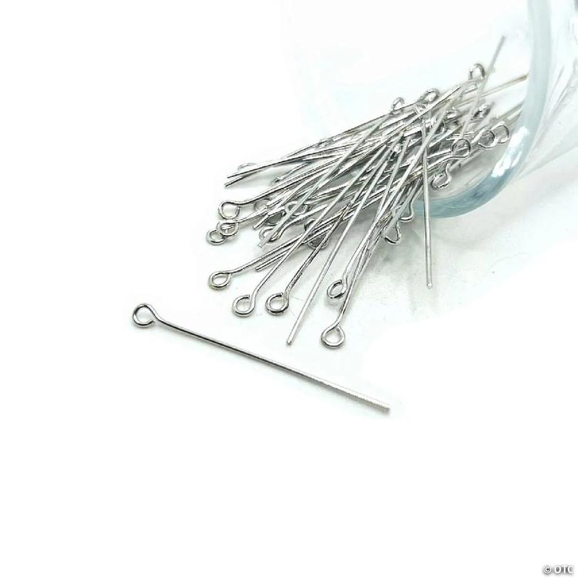 500 Pcs 35 mm Silver Eye Pins | Oriental Trading